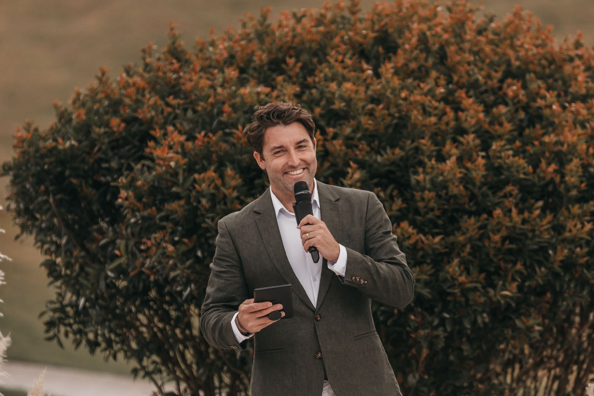 Male Wedding Celebrant Gold Coast- Jake Newell- Janda Events